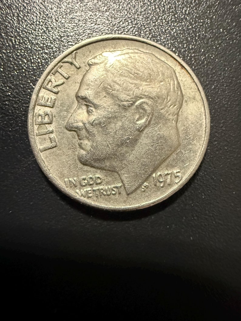 1975 No Mint Mark Dime - Etsy