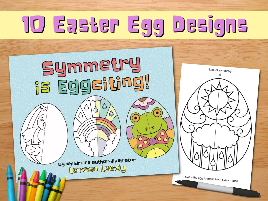 Easter Egg Coloring Pages | Math Printables | Easter Fun Activity ...