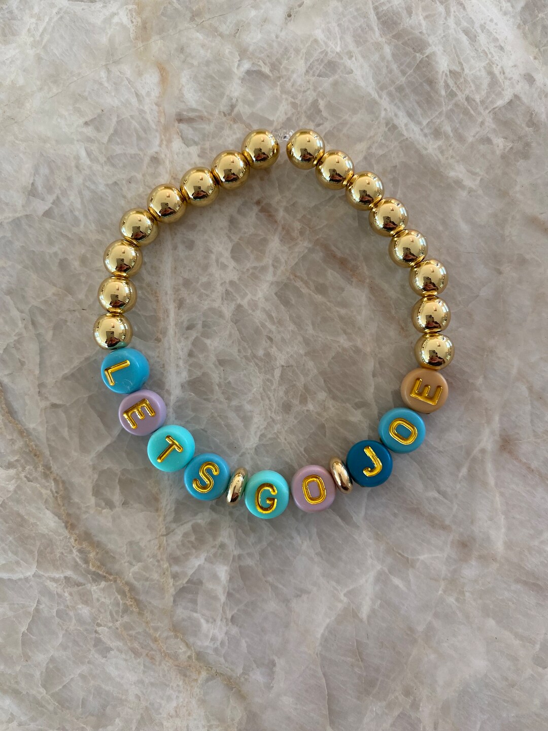 Lets Go Joe Bracelet - Etsy