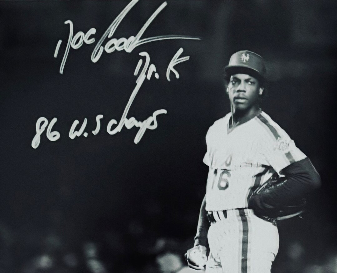 Dwight doc Gooden New York Mets Baseball Pitcher, Autographed & Multi ...