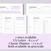 Christian Faith Planner Printables – 8 Pages in Lilac + Greyscale ...