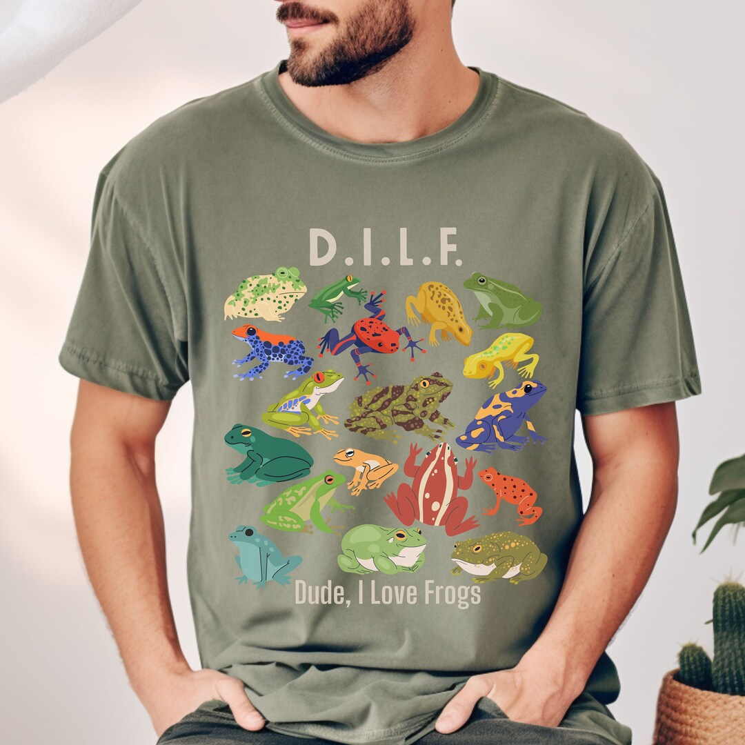Aesthetic Cottagecore Goblincore Frog and Toad Mania Shirt, Unisex DILF ...