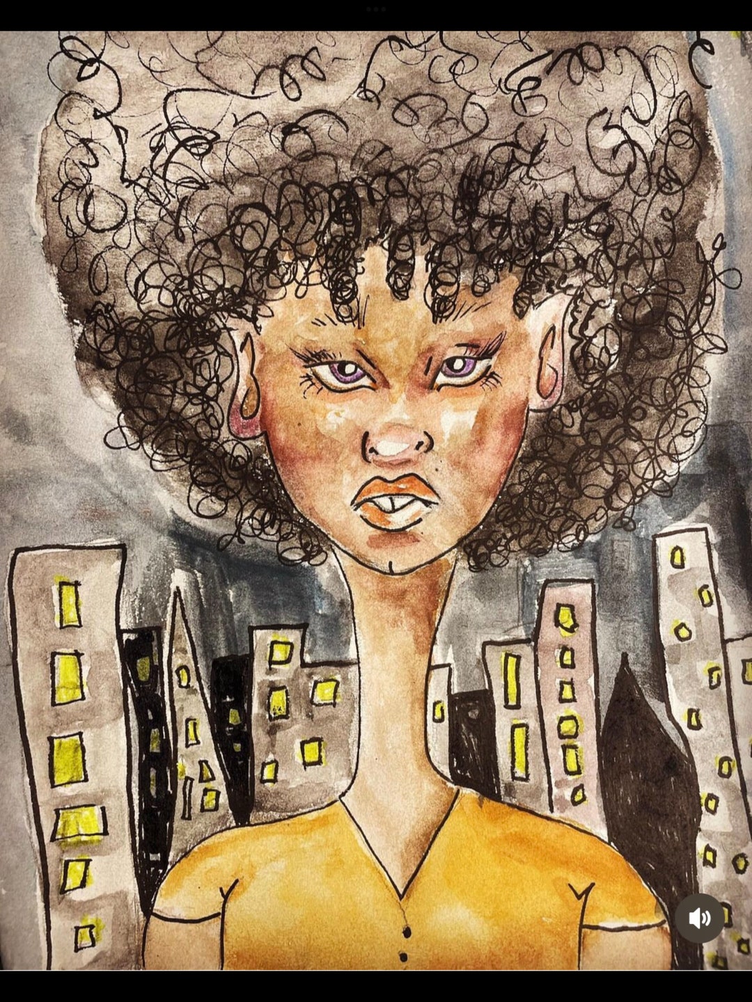 Cartoon Portrait Roxy the City Elf - Etsy