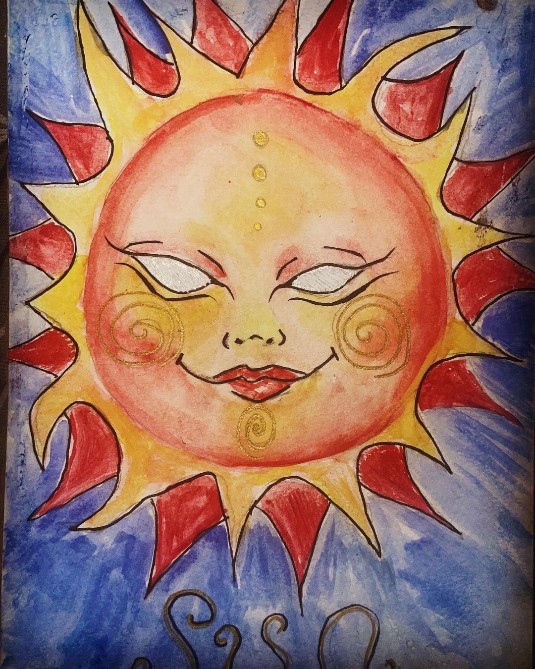 Cartoon Portrait - Heet the Sun Being - Etsy