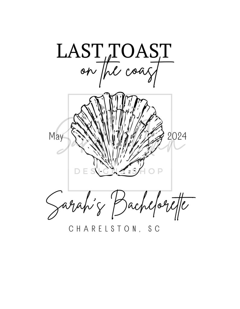 Last Toast on the Coast SVG - Etsy