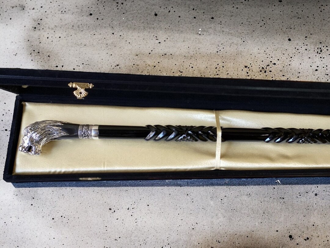 Luxury Velvet Walking Stick Box, Walking Stick is Not Included, It is ...