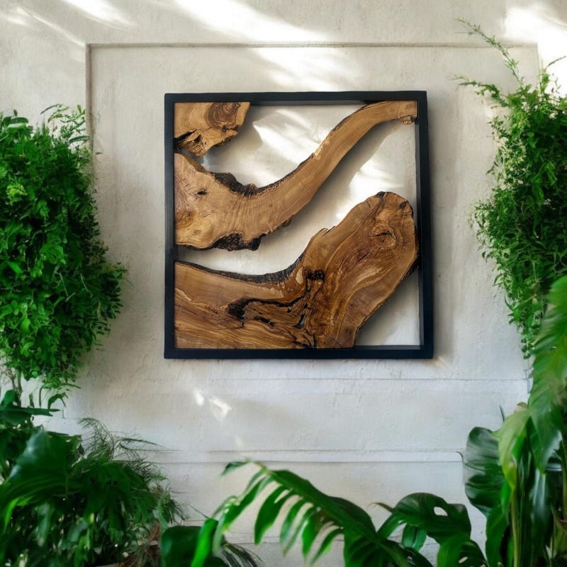 Live Edge Wall Art - Etsy