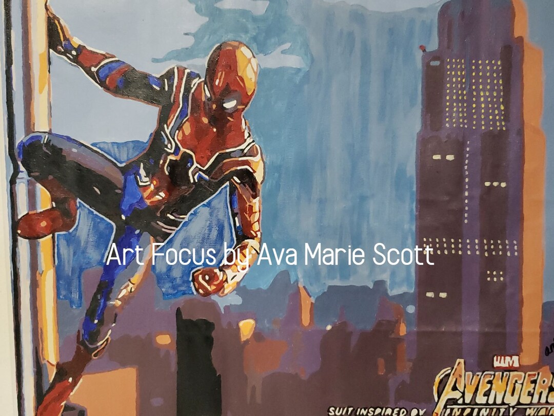 SPIDER MAN Art Prints Custom Acrylic - Etsy