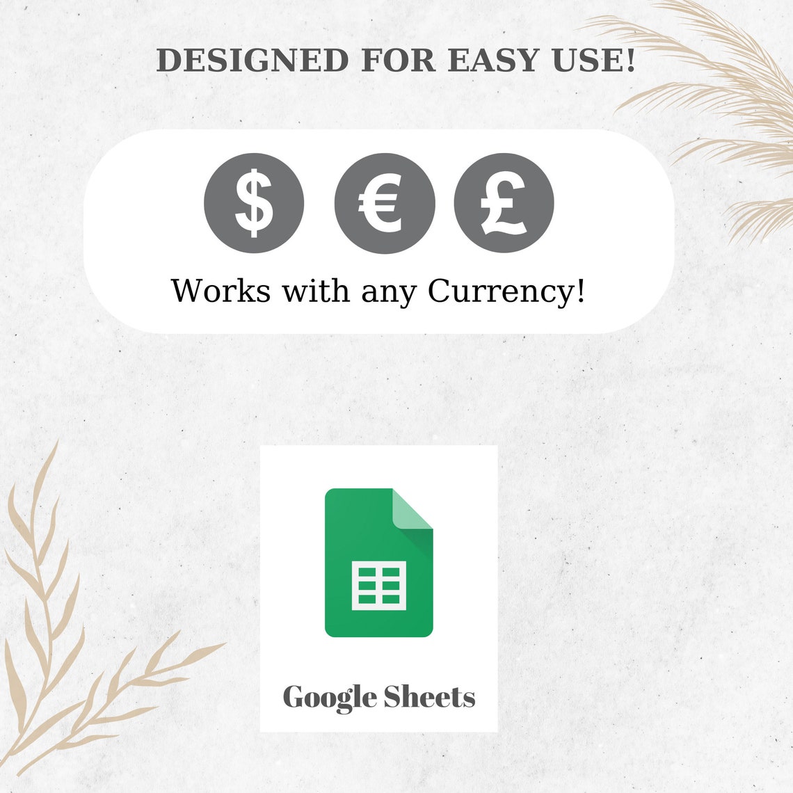 Editable Expense Tracker Google Sheets Spending Tracker Personel ...