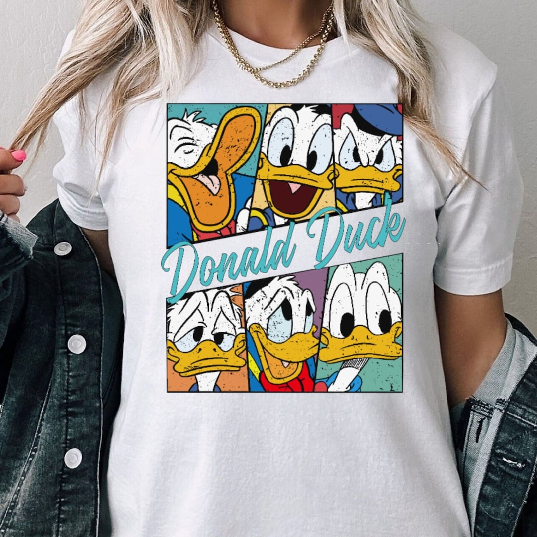 Vintage Donald Duck Shirt, Donald Duck, Donald T-shirt, Unisex Tee ...