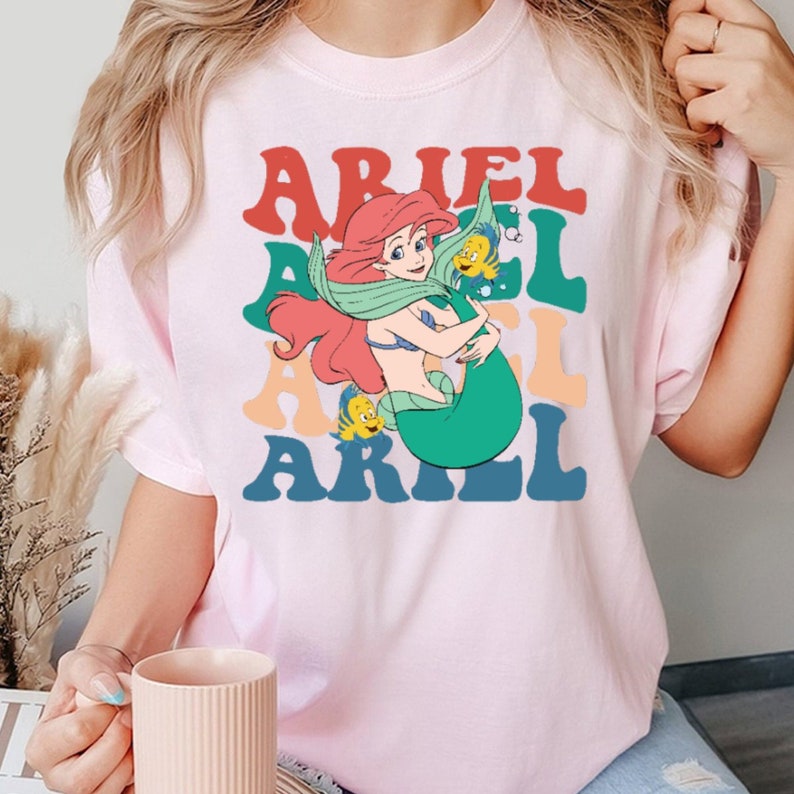 Princess Ariel Shirt, Ariel Shirt, Princess Shirt, Princess Tee ...