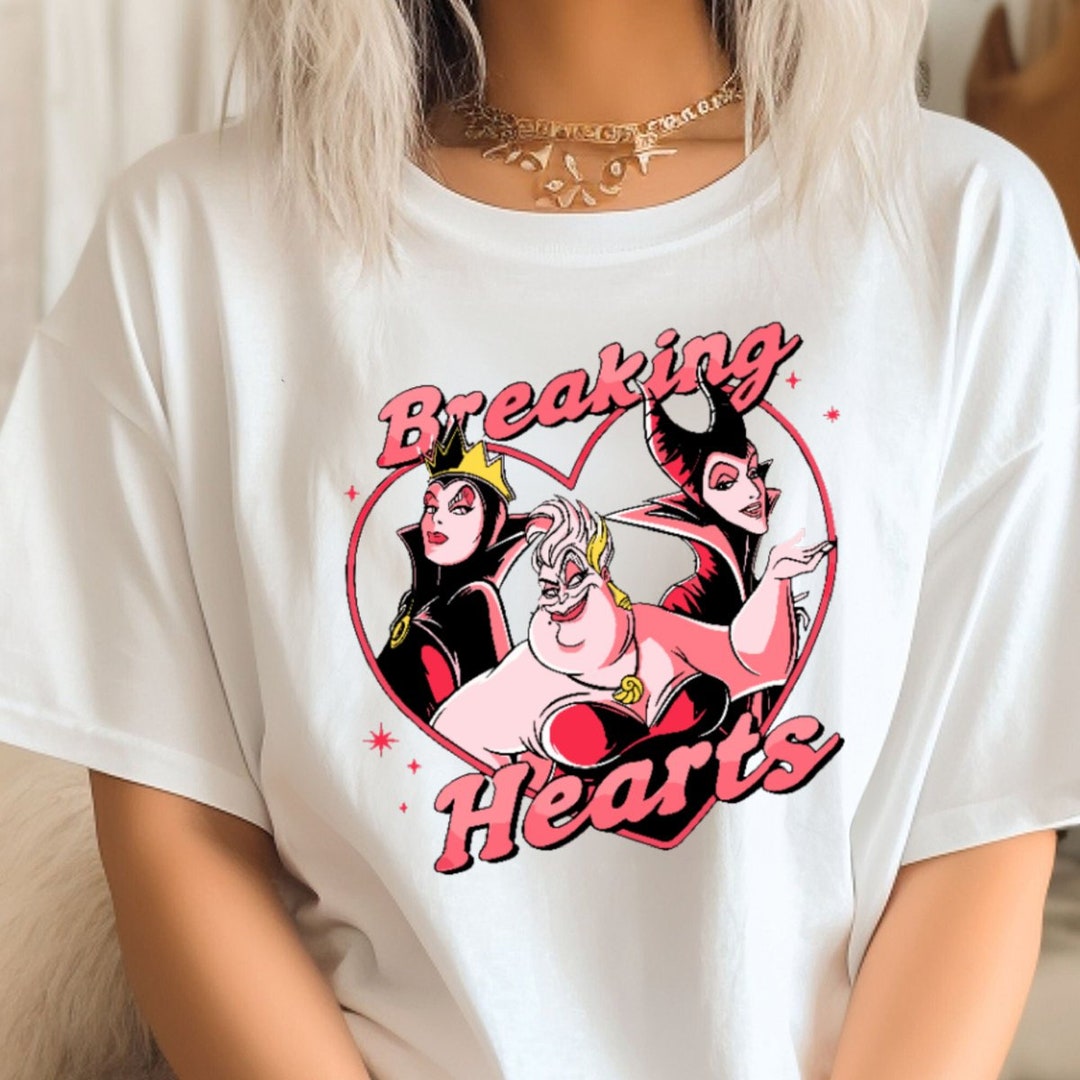 Villains Breaking Hearts Shirt, Villains Club Shirt, Evil Valentines ...