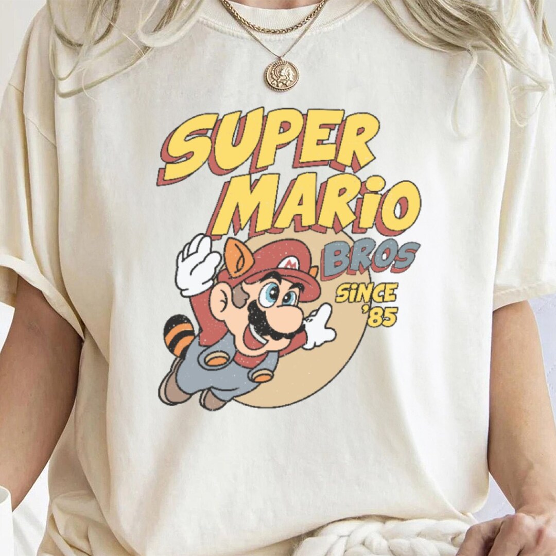 Super Mario Shirt, the Super Mario Bros Movie, Mario Trip T-shirt, Cute ...