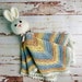 Bunny Security Blanket Crochet Pattern - Etsy
