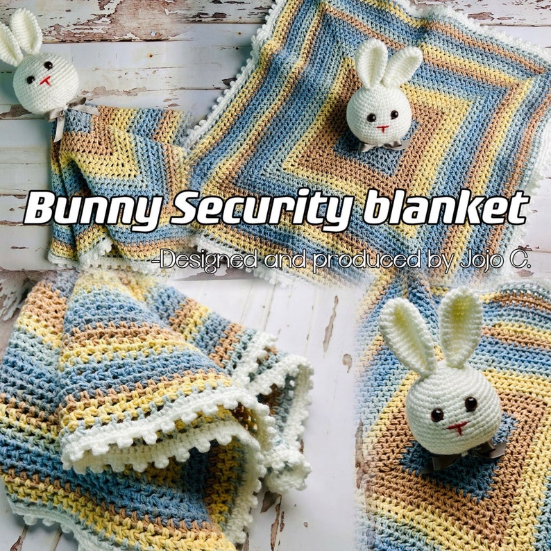 Bunny Security Blanket Crochet Pattern - Etsy