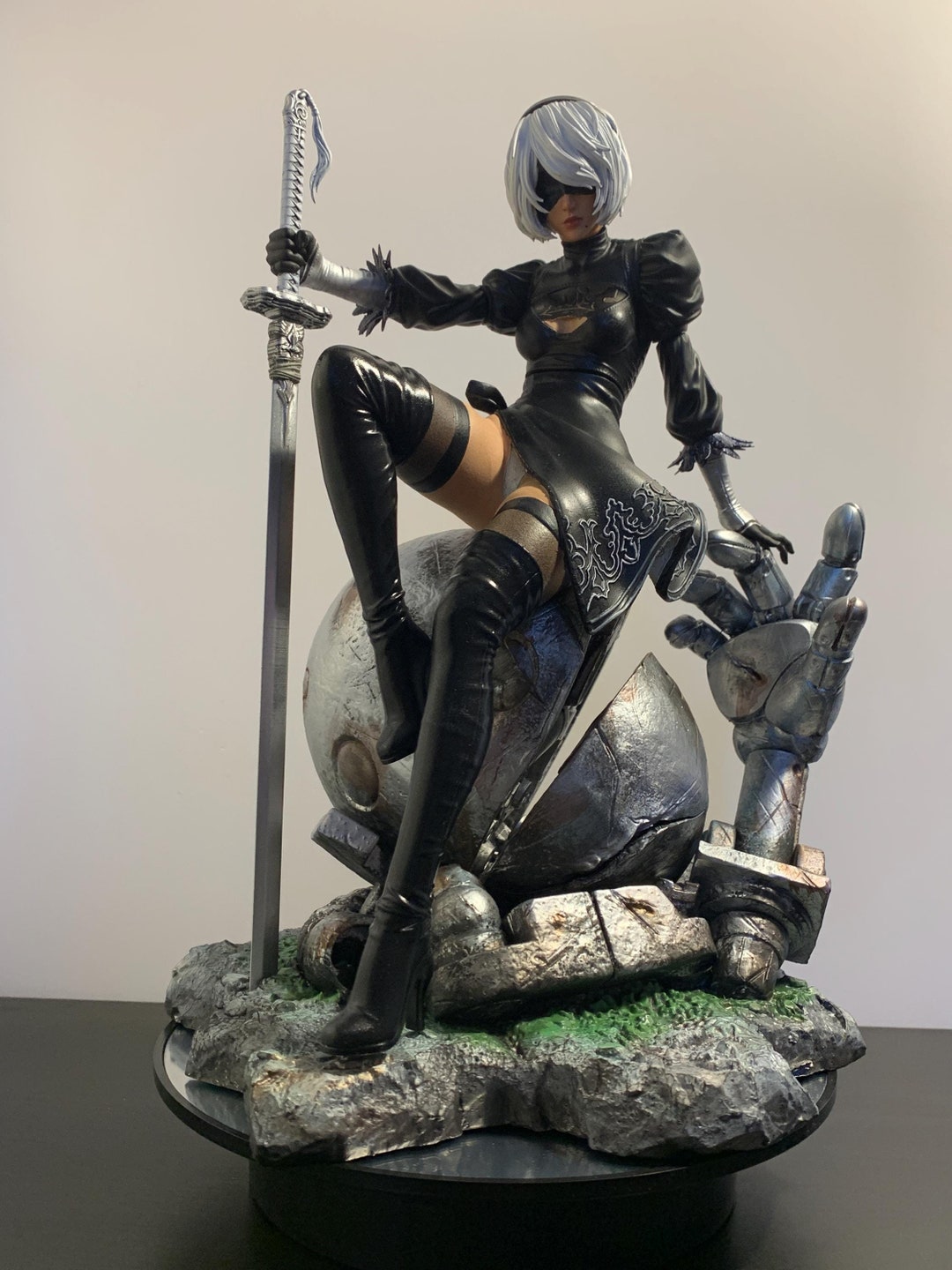 2B Nier Automata - Figures 1:6 Scale, Hand-painted - Etsy