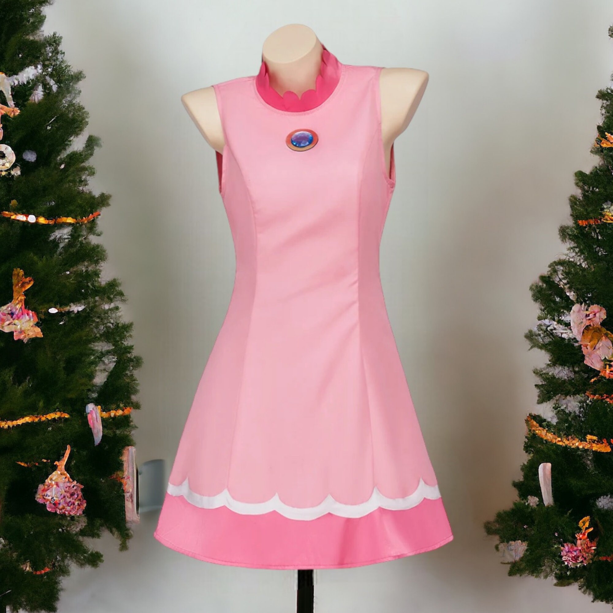 Princess Peach Tennis Outfit, Princess Peach Golf Dress, Princess Peach ...