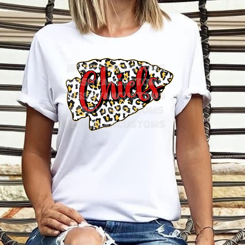 Kc Chiefs Leopard Png - Etsy