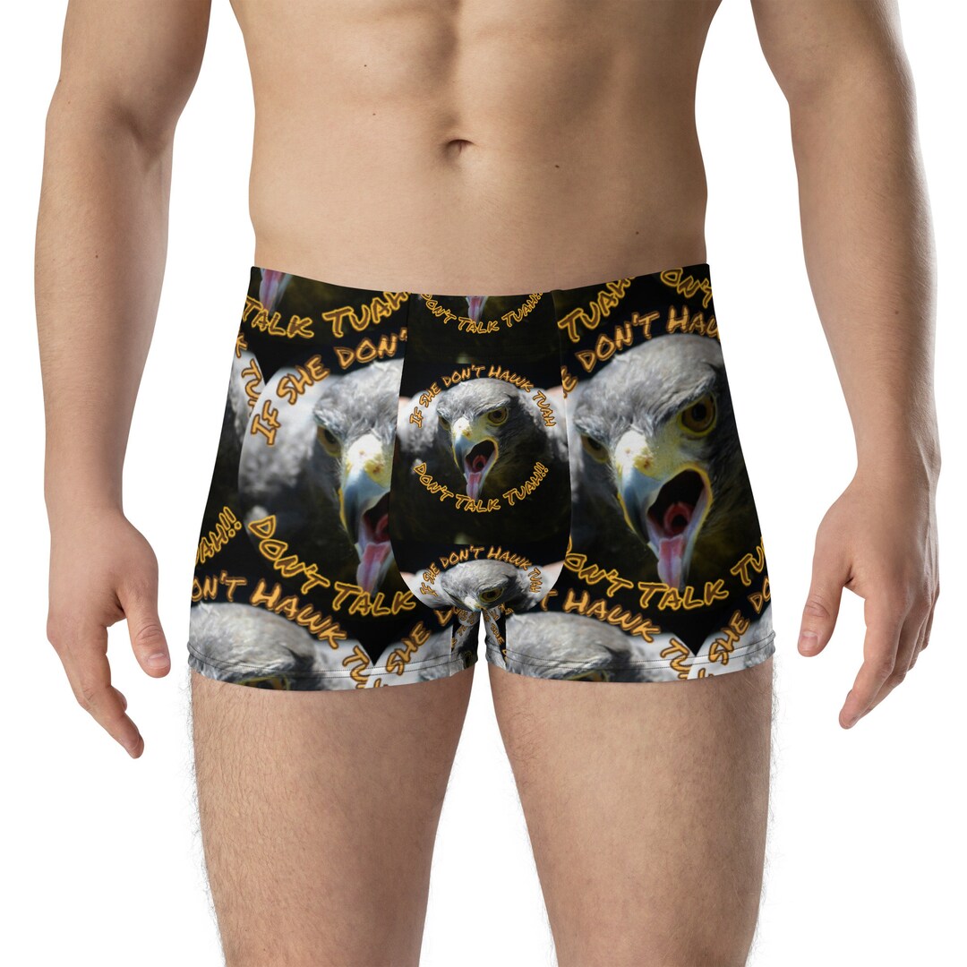 Hawk Tuah Boxer Briefs Meme Funny Viral Spit on That Thang Spit on That ...