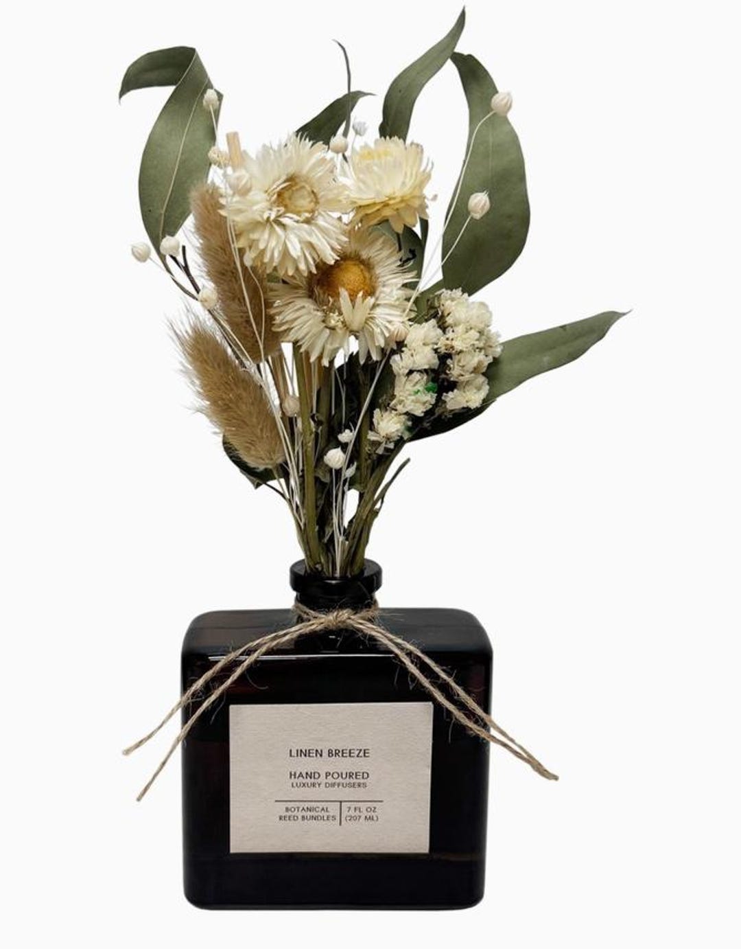 Linen Breeze Bouquet Reed Bundle Fragrance Diffuser - Etsy