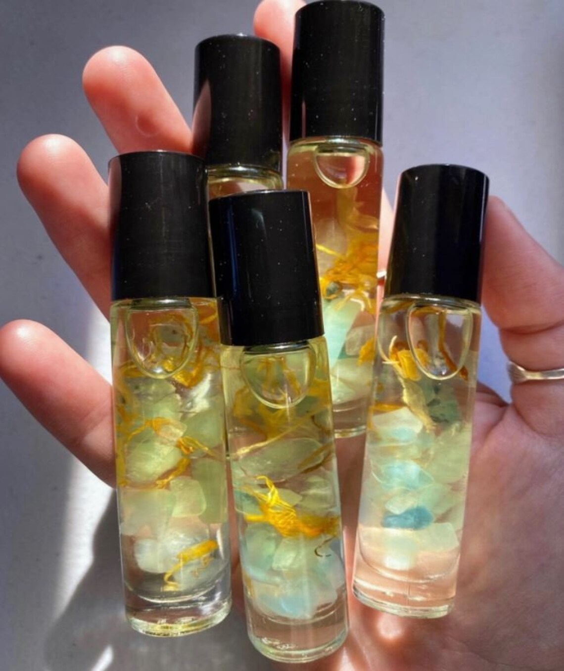 Aquamarine Perfume Roller - Etsy Canada