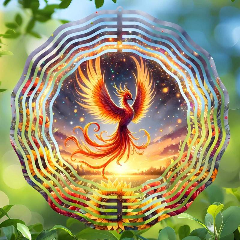 Phoenix Bird Art - Etsy