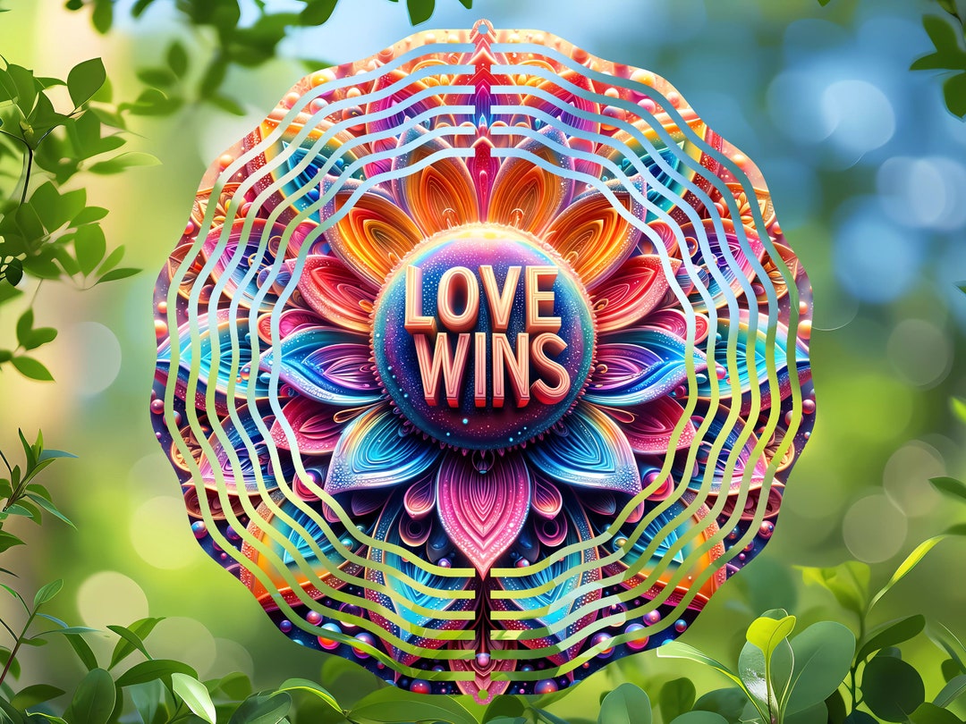 Inspirational Wind Spinner Sublimation Design, Motivational Quote Round ...