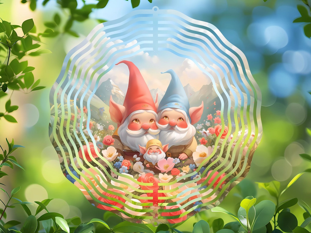 Adorable Garden Gnome Family Sublimation Design Digital Download for ...