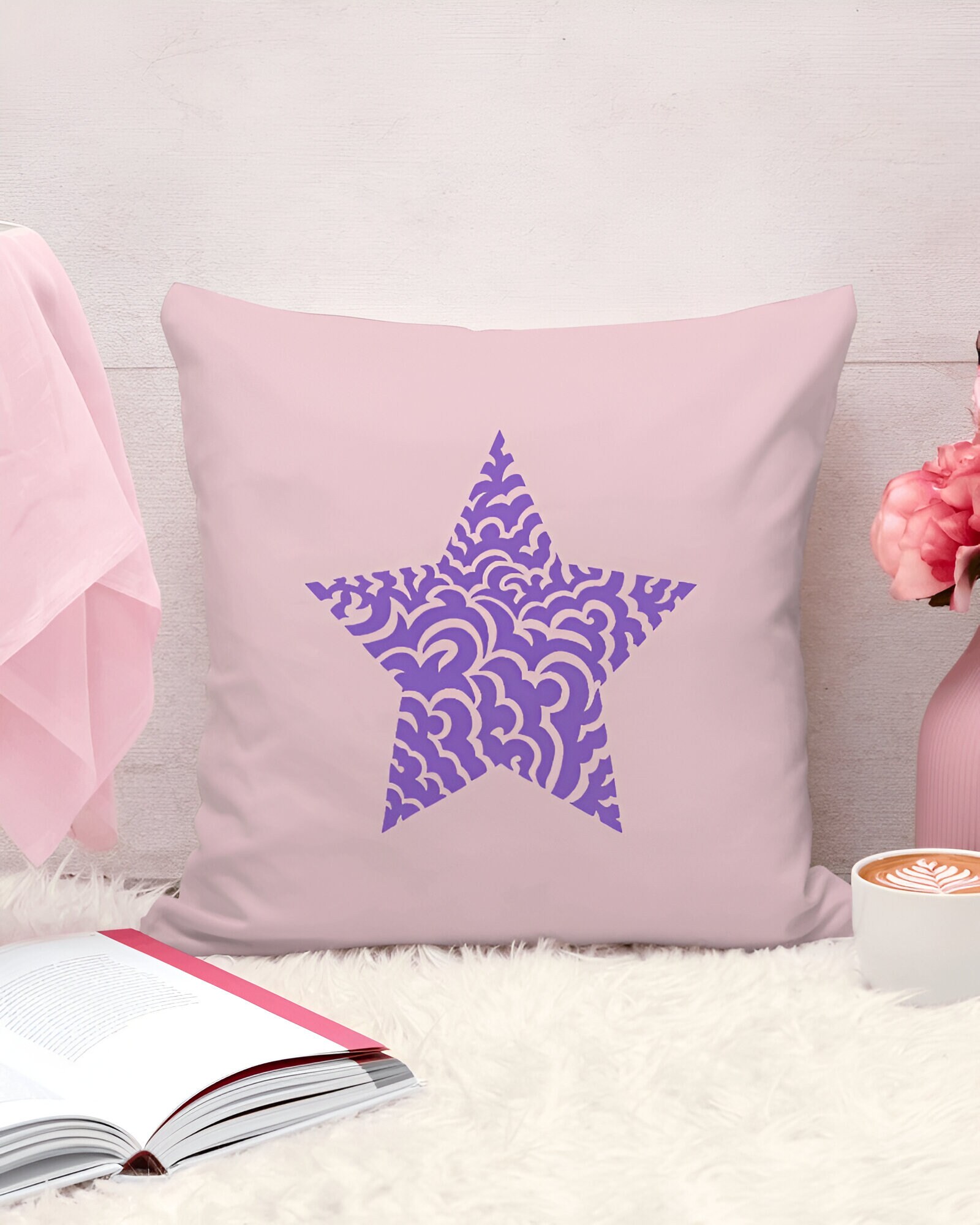 Purple Star Png, Digital Purple Star, Purple Star Download, Purple Star ...