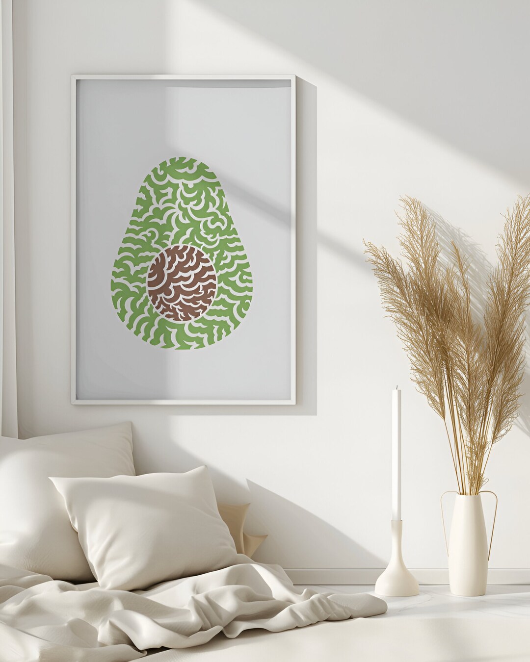 Avocado Clipart, Avocado Png, Avocado Prints,avocado Sticker, Digital ...