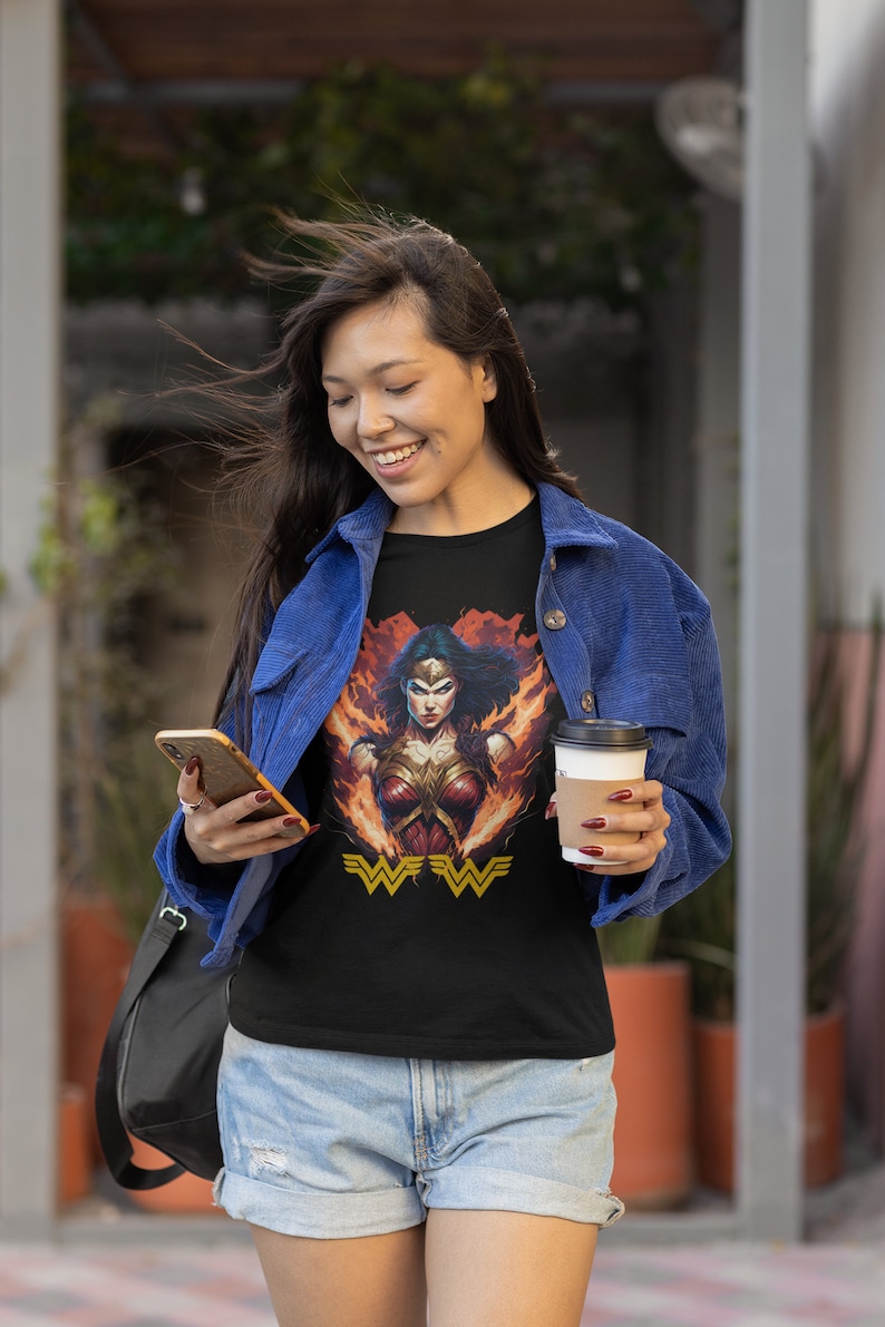 Wonder Woman Inspired Unisex Shirt, Amazon Princess T-shirt, Diana ...