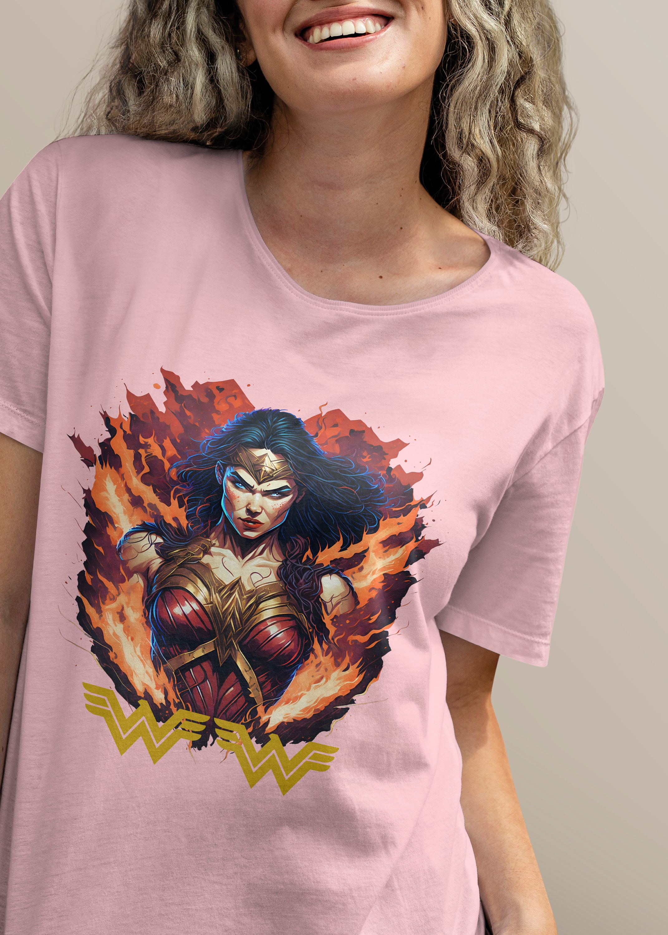 Wonder Woman Inspired Unisex Shirt, Amazon Princess T-shirt, Diana ...