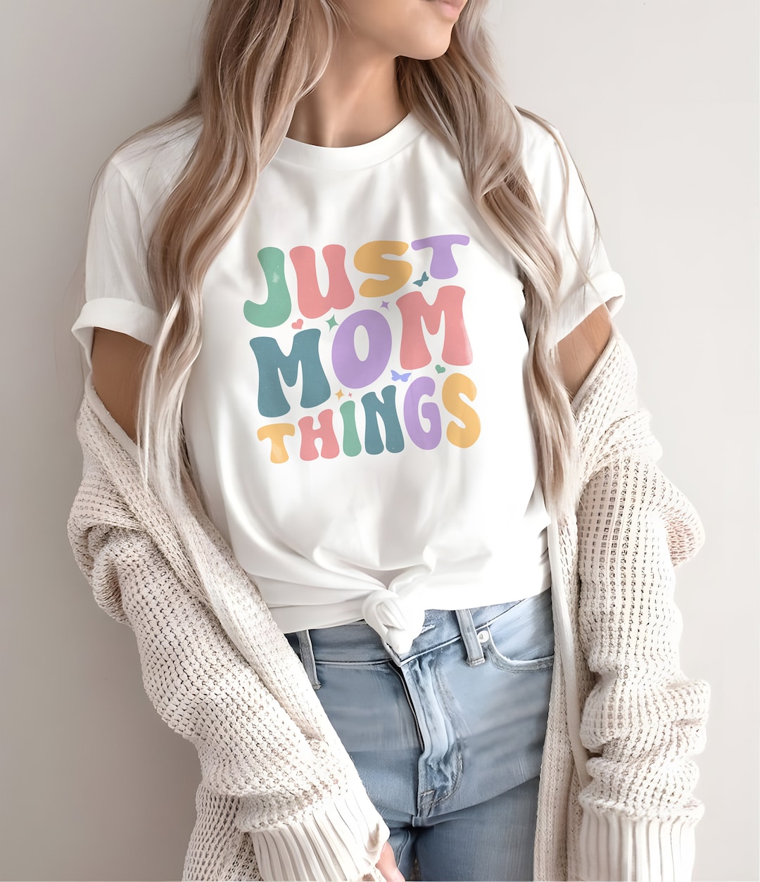 Just Mom Things Shirt, Comfort Colors Shirt, New Mom Tee, Moms T-shirt ...
