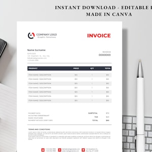 Invoice Templates for Small Businesses, Easy-to-use Invoices, Business ...