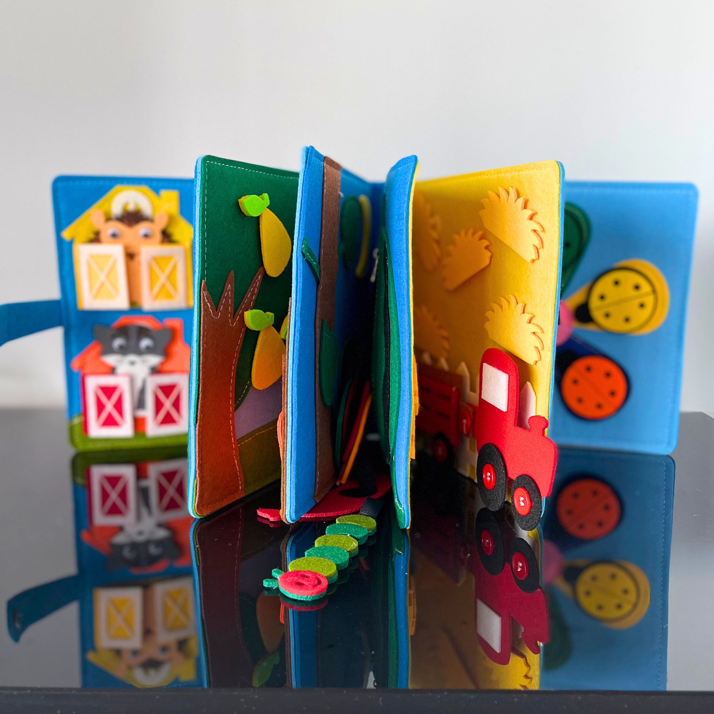 Personalized Quiet Book for Toddlers, Activity Busy Book, Learning Soft ...