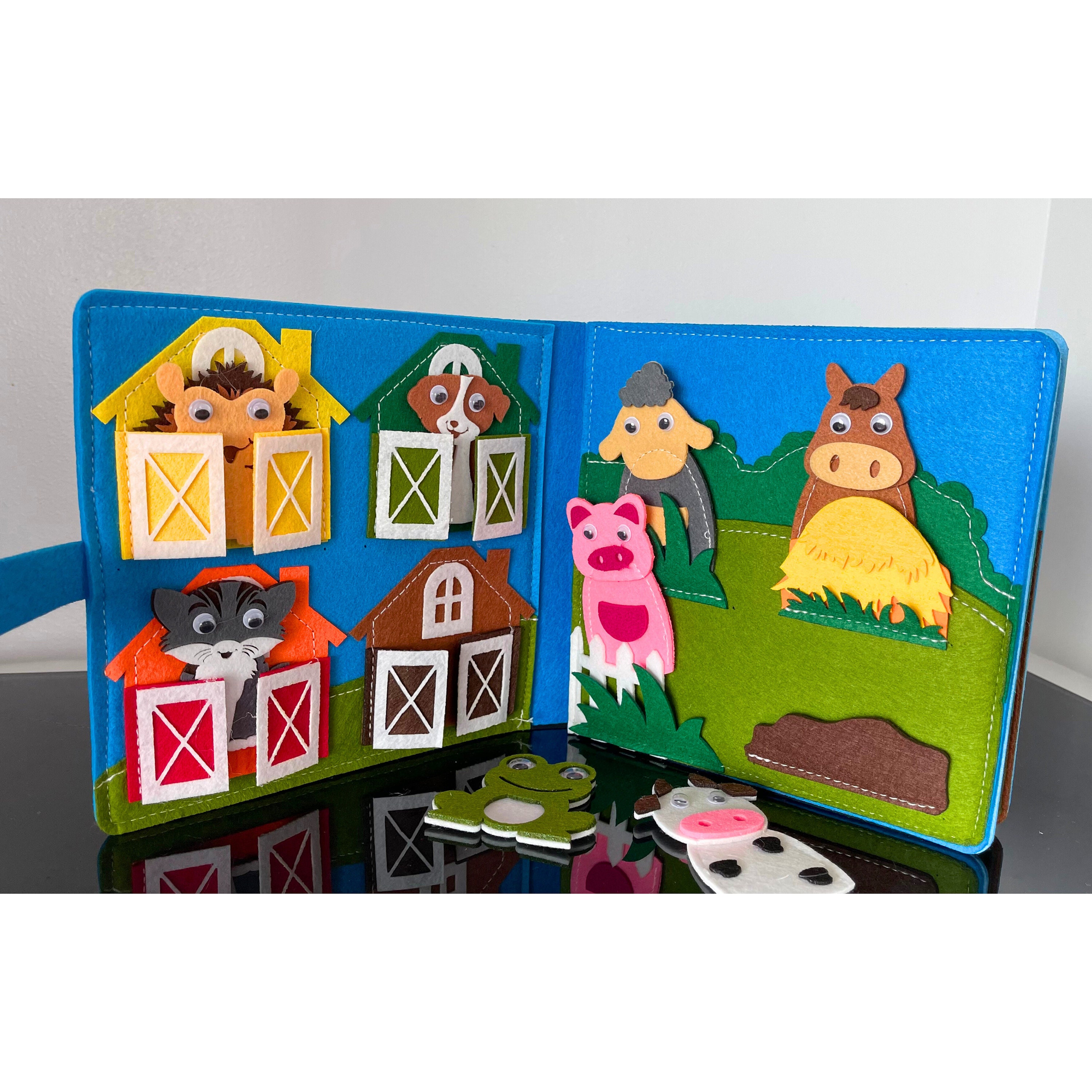 Activity Busy Book, Montessori Educational Book for Kids, Personalized ...