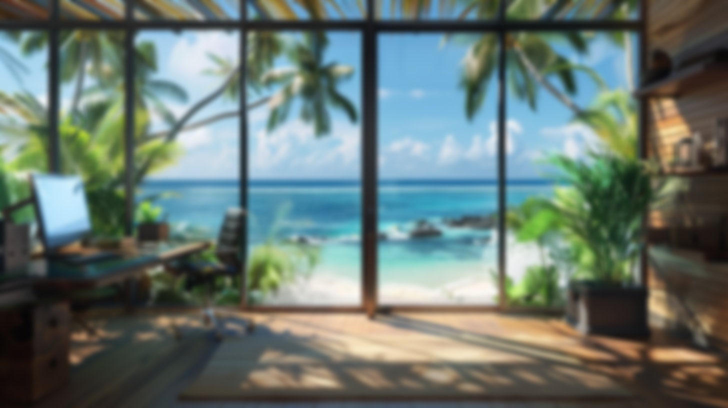 Modern Office Digital Backdrops, Blurred Professional Business Headshot ...