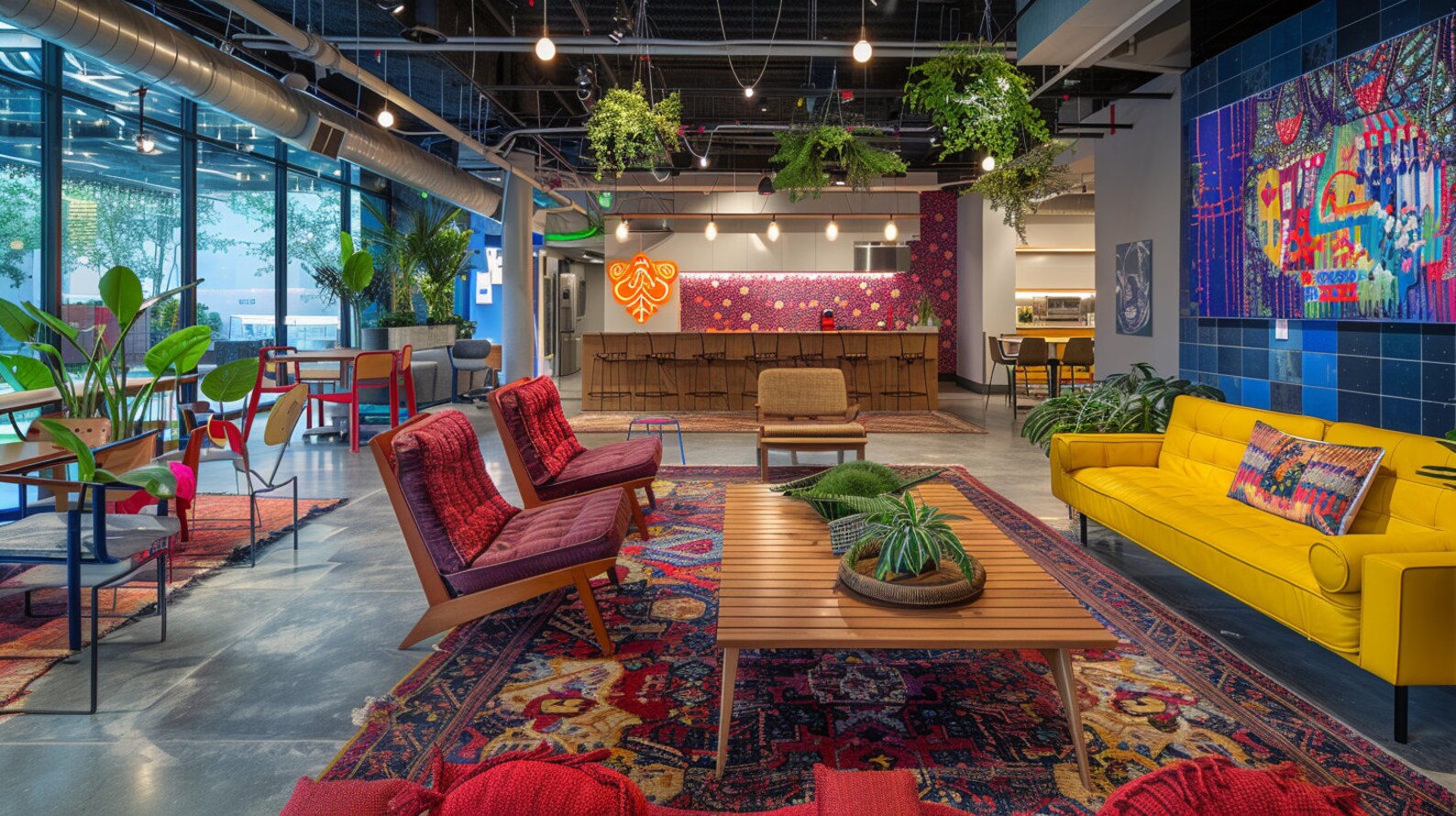 Modern Office Digital Backdrops, Blurred Professional Business Headshot ...