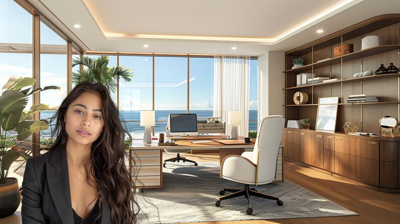 Coastal Oasis Office Virtual Background Zoom Virtual Backgrounds ...