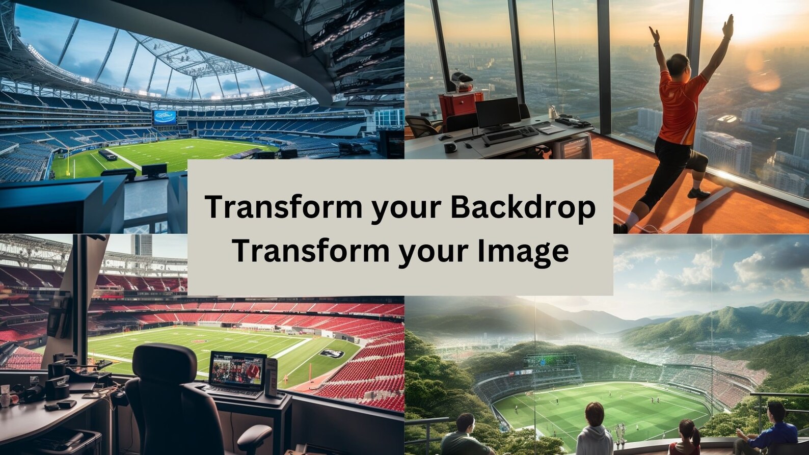 Virtual Background Sports for Zoom Meetings Home Office Backgrounds for ...