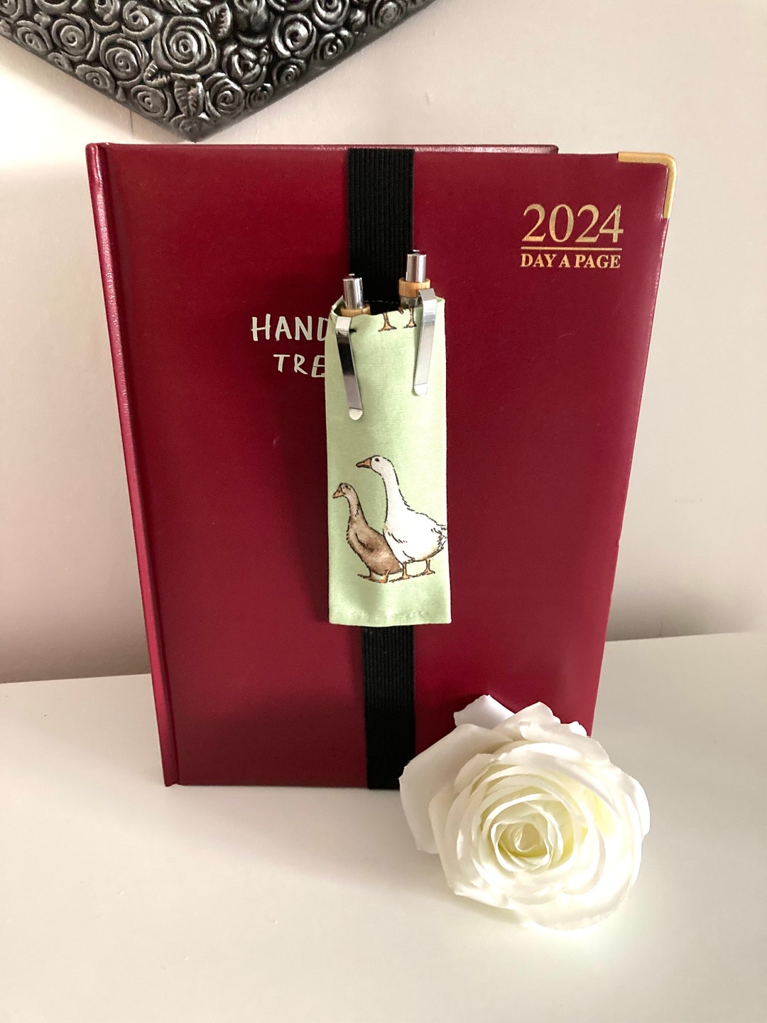 A4 Diary Notebook Bookmark Pen Holder. Office Accessories. Back to ...
