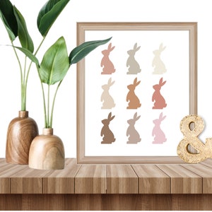 Printable Easter Bunny Printable | Printable Decor | Digital Print ...