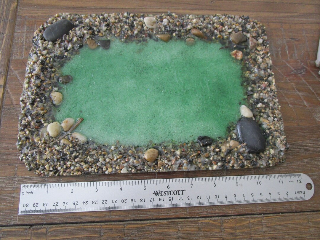 Realistic Looking Resin Lake / Pond Perfect for Christmas Villages ...