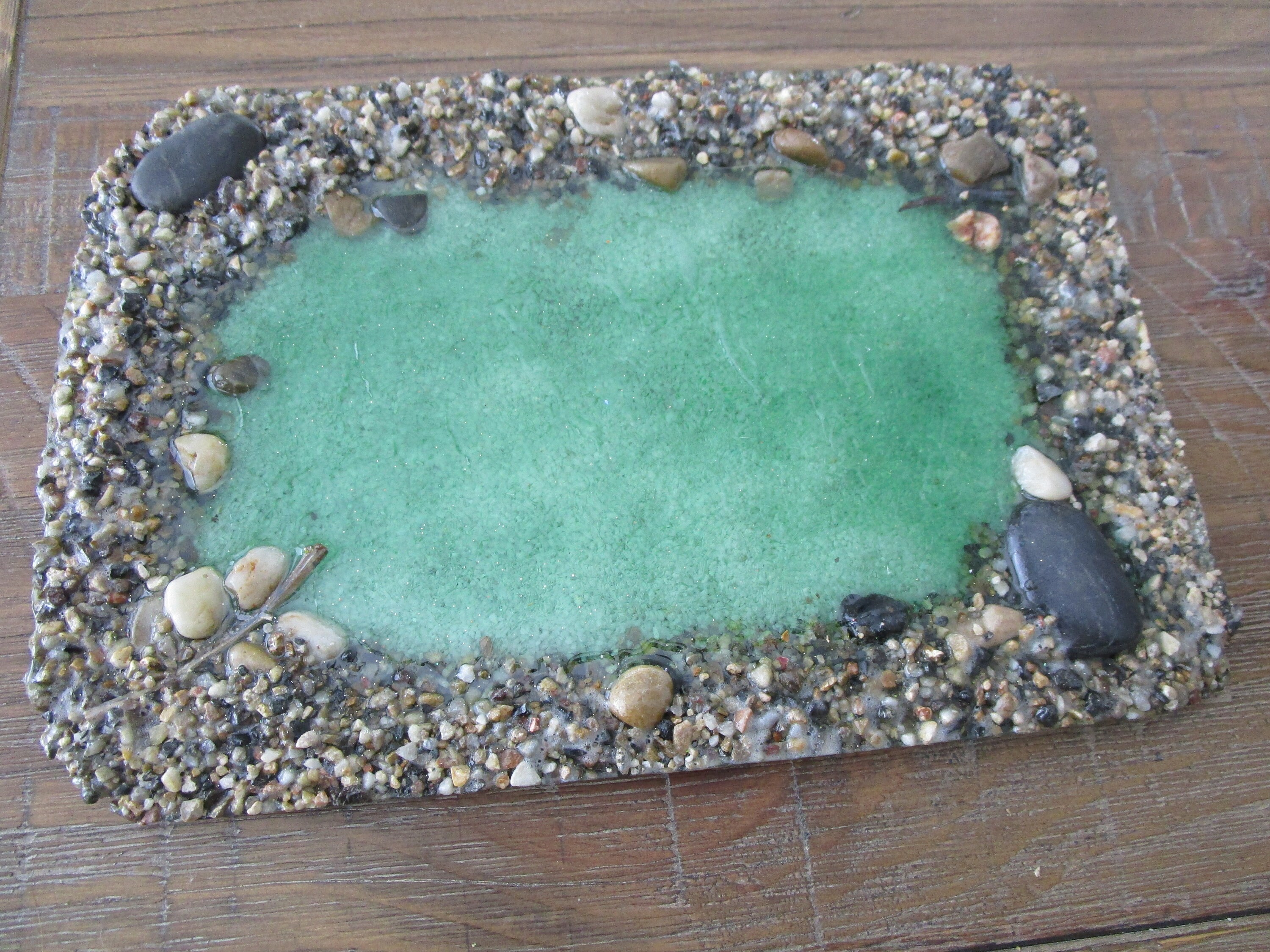 Realistic Looking Resin Lake / Pond Perfect for Christmas Villages ...