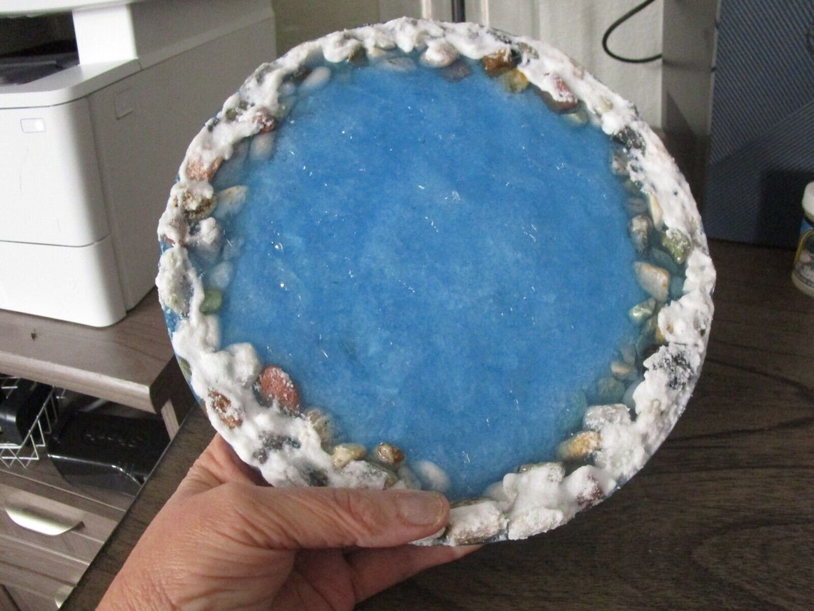 Lovely Realistic Looking 9 Resin Lake / Pond Perfect for Seasonal ...