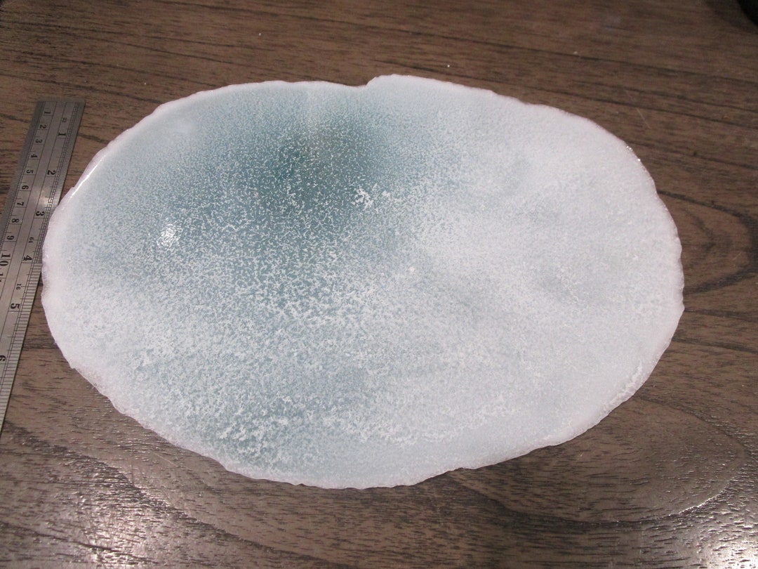Lovely Realistic Looking 12 Resin Ice Lake / Pond Perfect for Seasonal ...