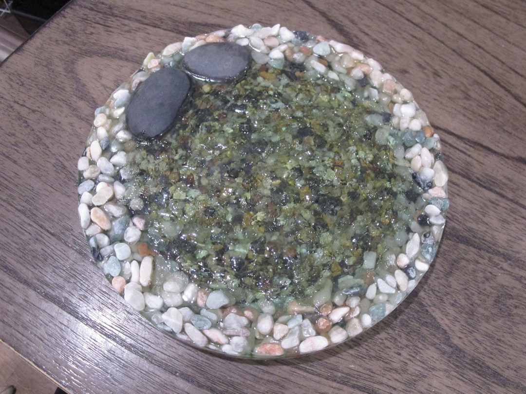 Lovely Realistic Looking 7" Resin Lake / Pond Perfect for Seasonal ...