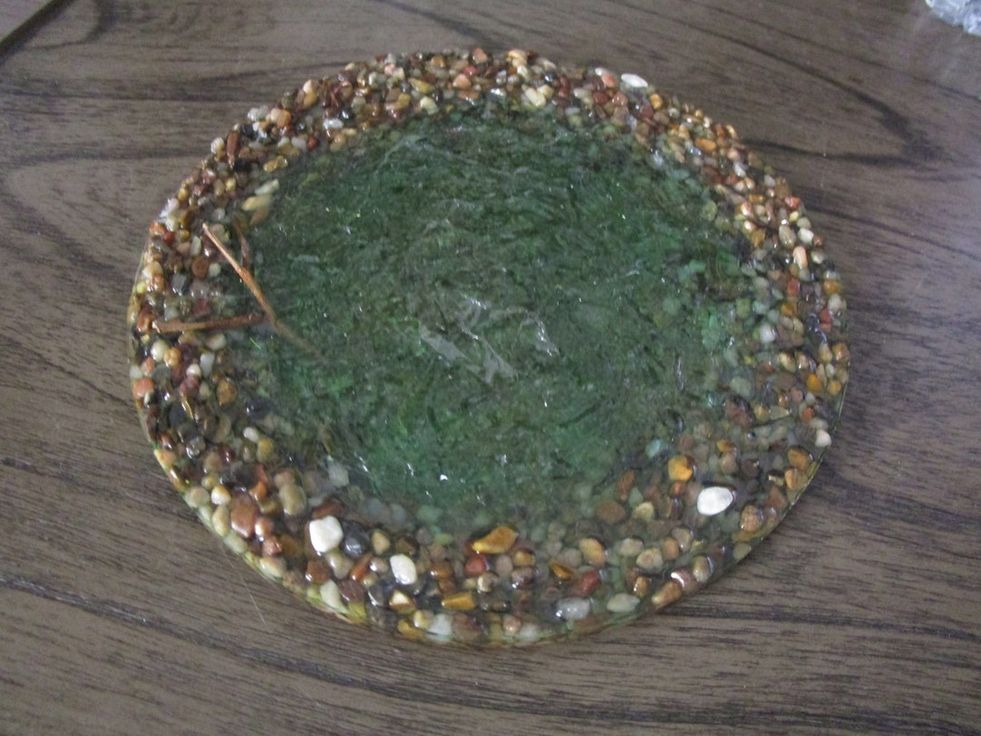 Lovely Realistic Looking 7" Resin Lake / Pond Perfect for Seasonal ...