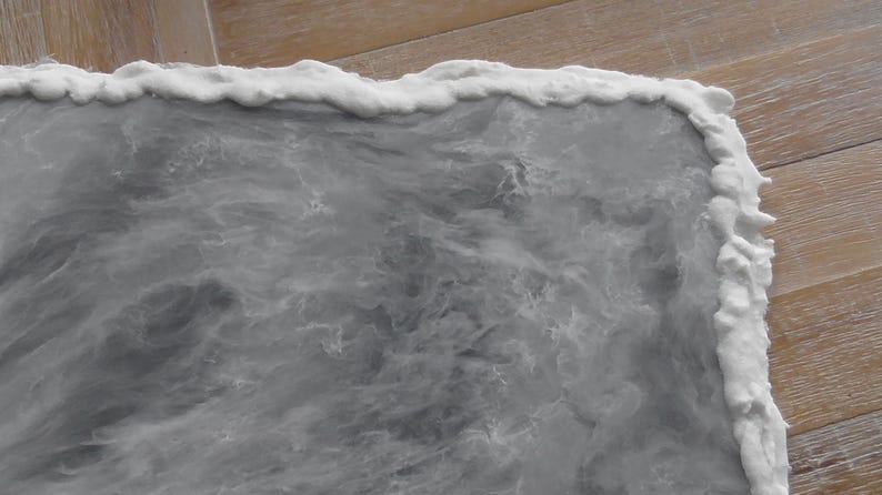 14.5" X 9" Handcrafted Resin Frozen Ice Lake for Dioramas, Villages ...