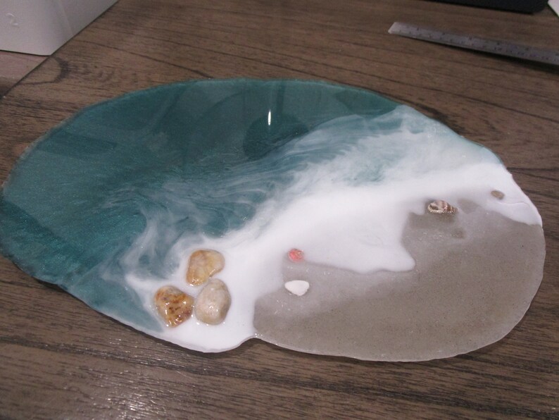 Lovely Realistic Looking Resin Beach Cove Perfect for Seasonal Villages ...